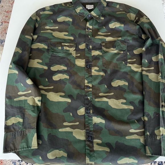 J. Crew | Shirts | Mens J Crew Camo Shirt New | Poshmark